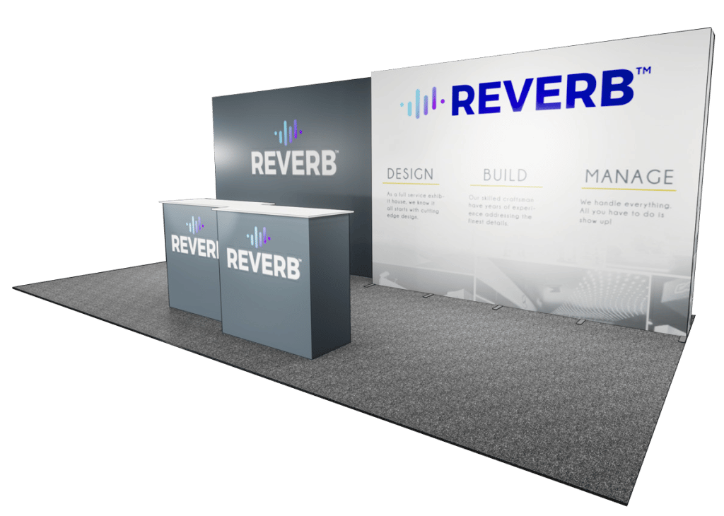 Reverb Backlit Display - ExpoDisplays