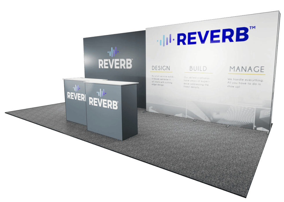 Reverb Backlit Display - ExpoDisplays