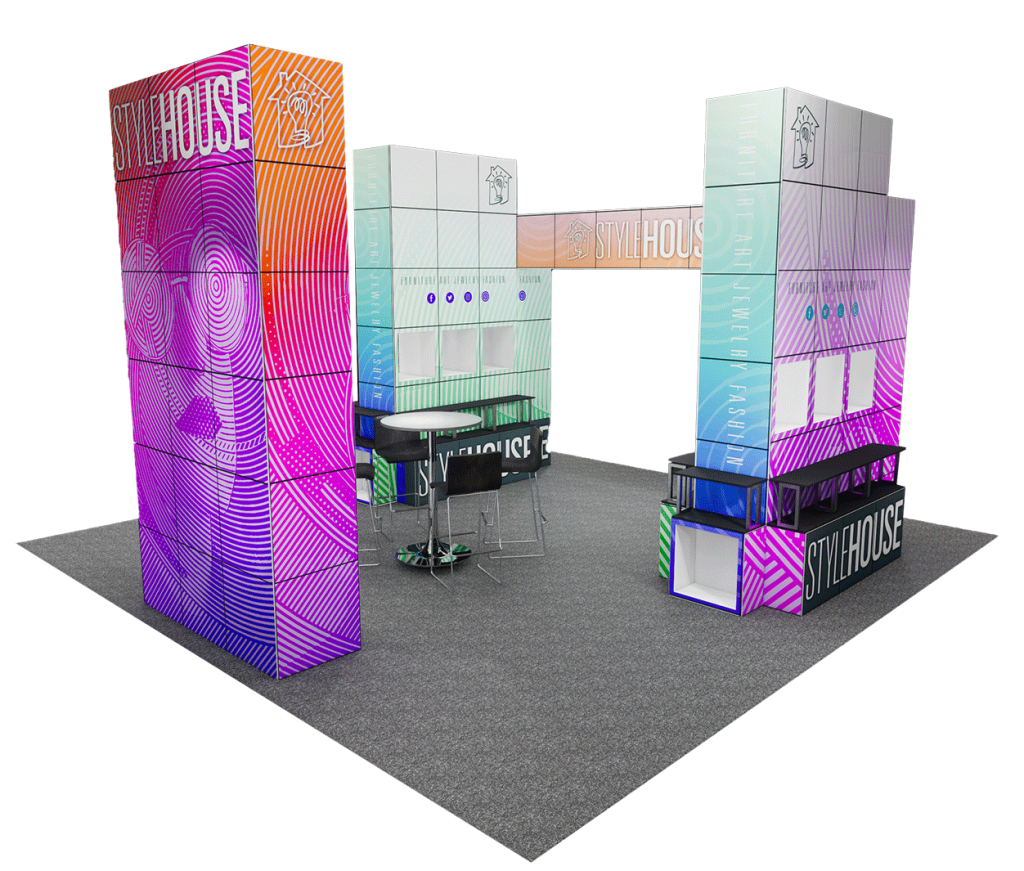 MultiQuad Modular Exhibits - ExpoDisplays